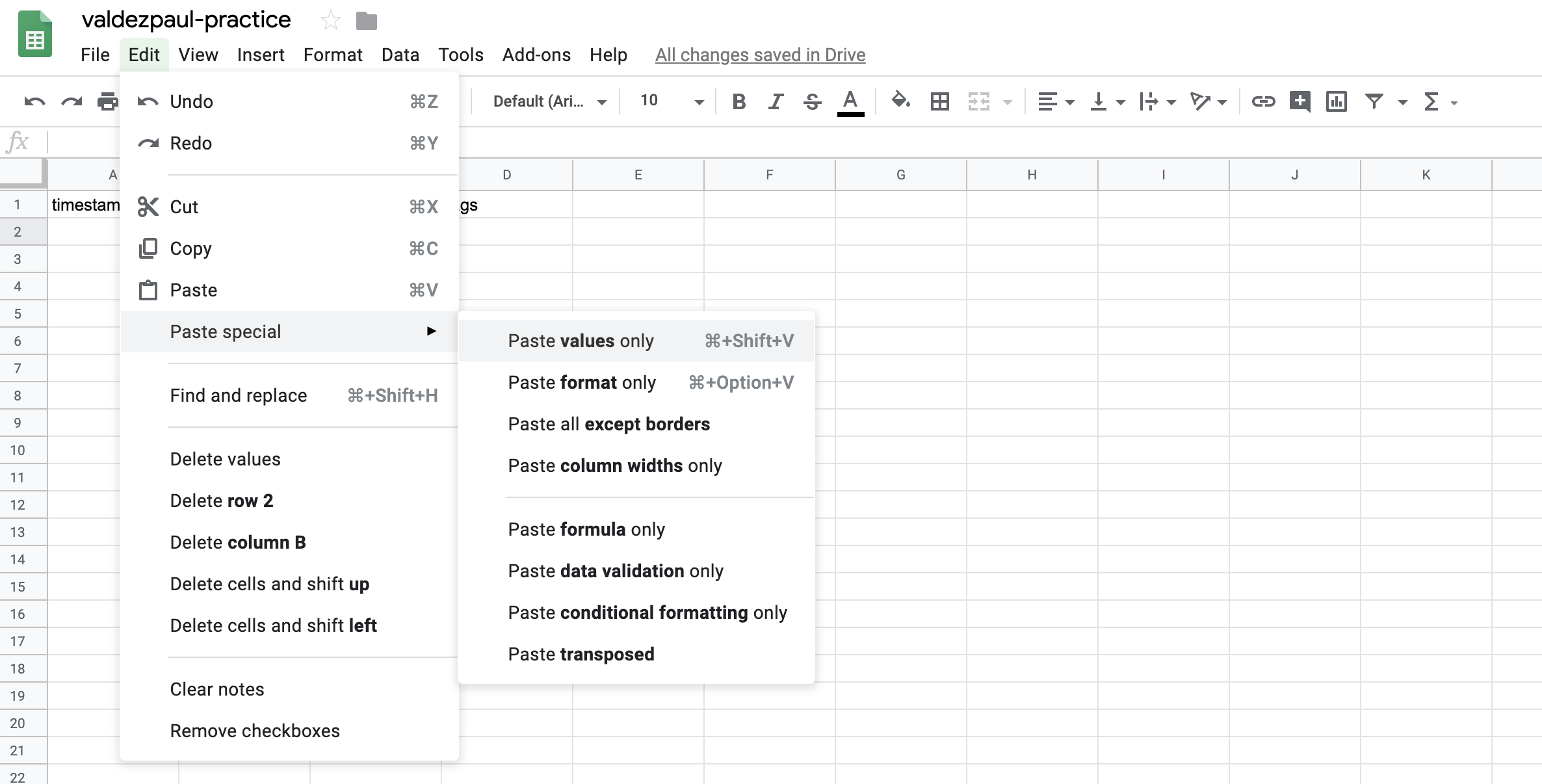 Transform Your Transcript Into a Google Sheet | Oral History as Data ...