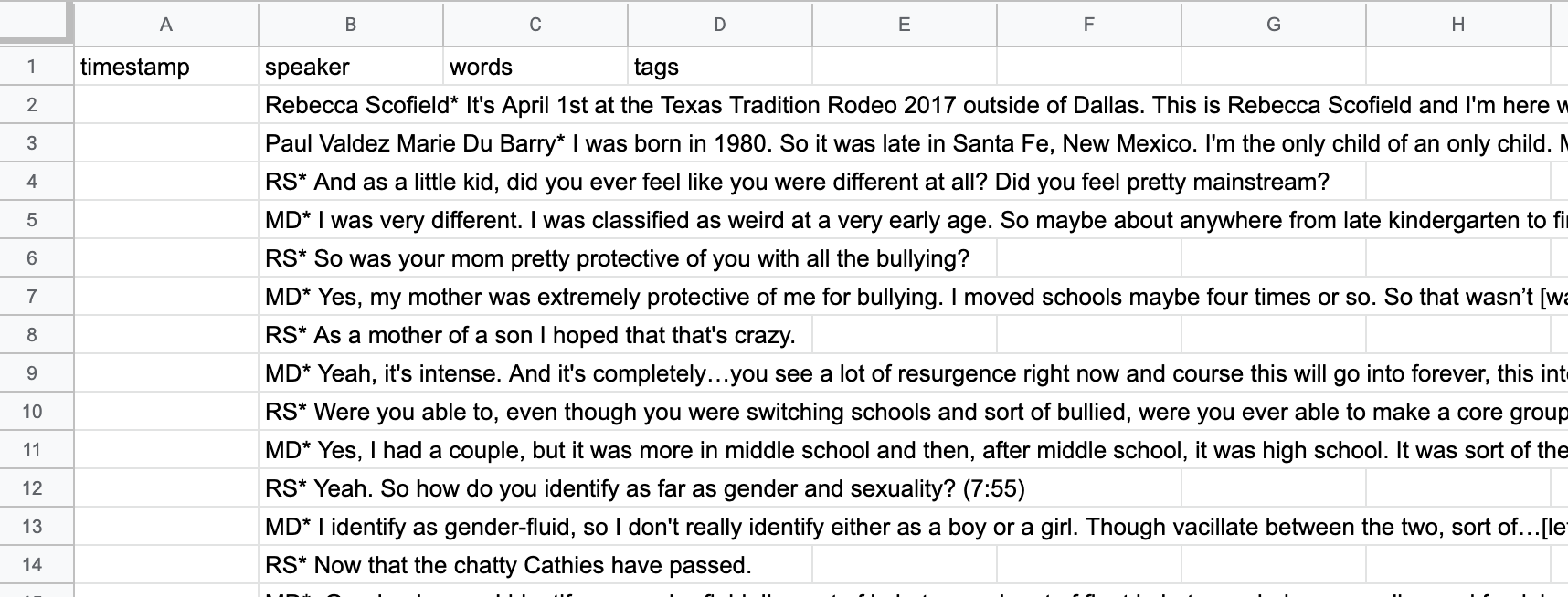 Separate Your Cells | Oral History as Data | Learn-Static Lesson Template